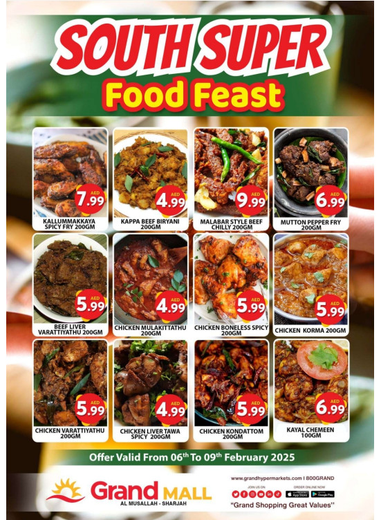 South Super - Grand Mall Sharjah from Grand Hypermarket until 9th ...
