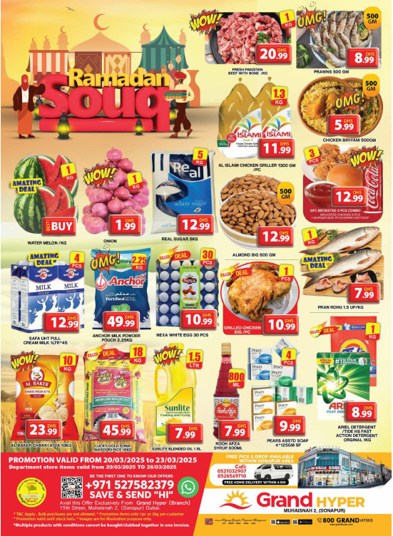 Weekend Deals - Grand Hyper Muhaisnah from Grand Hypermarket until 23rd ...