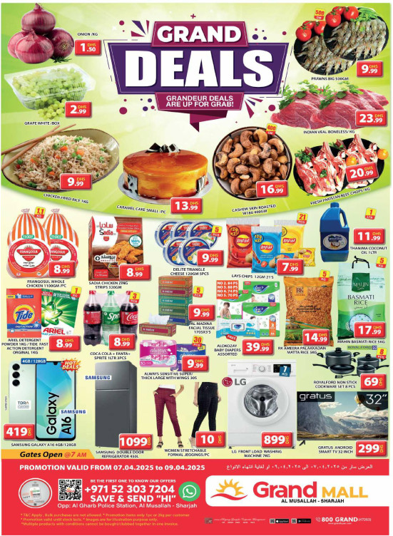 Midweek Deals Grand - Grand Mall Sharjah from Grand Hypermarket until ...
