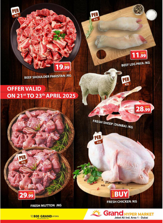 Meat Fest - Grand Hypermarket Jebel Ali from Grand Hypermarket until ...