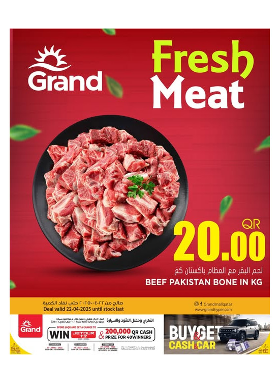 Fresh Deal from Grand Hypermarket until 22nd April - Grand Hypermarket ...