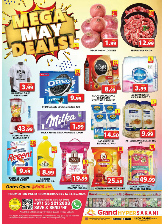 Weekend Deals - Grand Hyper Sakani from Grand Hypermarket until 4th May ...