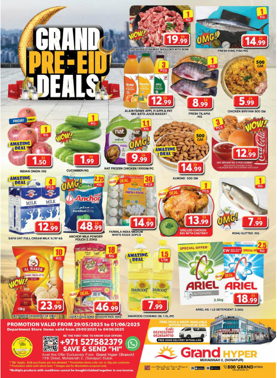 Weekend Deals - Grand Hyper Muhaisnah from Grand Hypermarket until 1st June - Grand Hypermarket ...