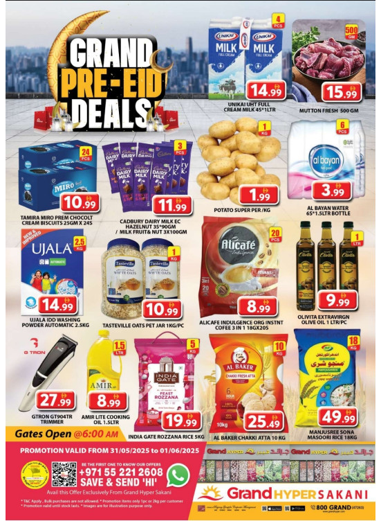 Weekend Deals - Grand Hyper Sakani from Grand Hypermarket until 1st June - Grand Hypermarket UAE ...