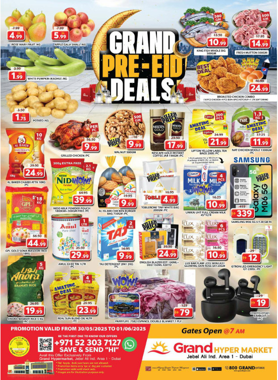 Weekend Deals - Grand Hypermarket Jebel Ali from Grand Hypermarket until 1st June - Grand ...
