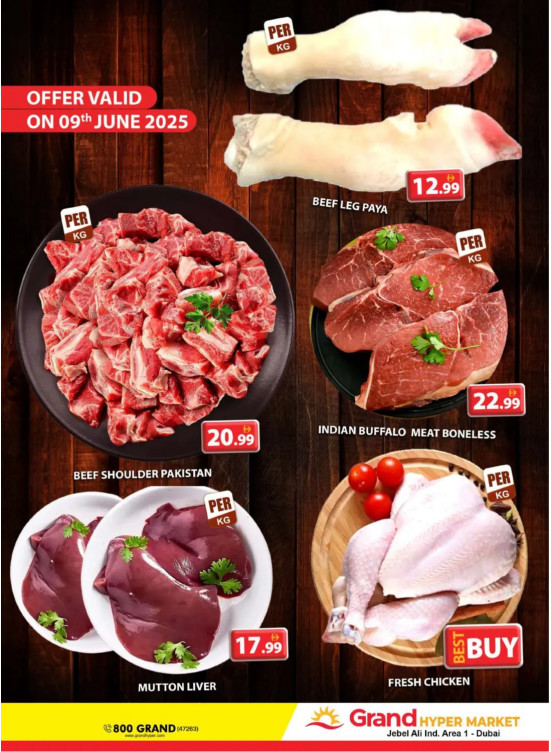 Meat Deals - Grand Hypermarket Jebel Ali from Grand Hypermarket until ...