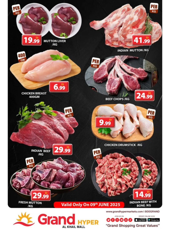 Meat Monday - Grand Hyper Al Khail Mall from Grand Hypermarket until ...