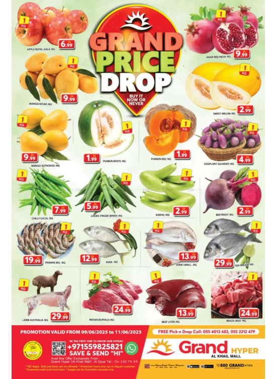 Midweek Deals - Grand Hyper Al Khail Mall from Grand Hypermarket until 11th June - Grand ...