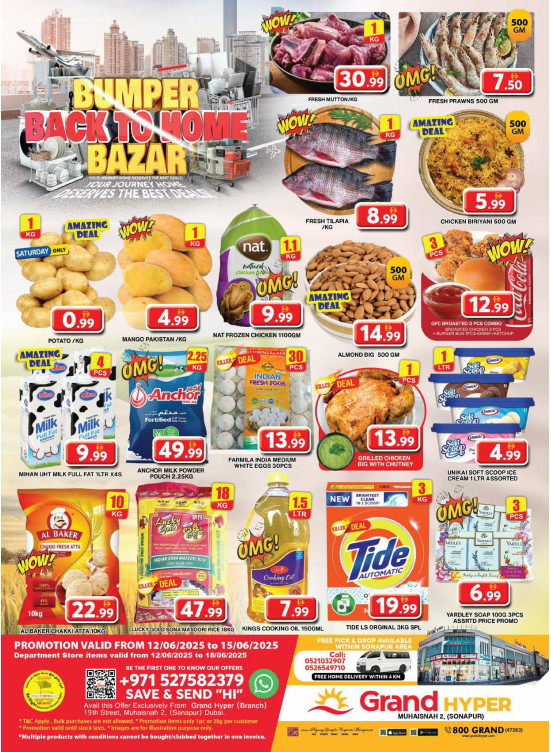 Weekend Deals - Grand Hyper Muhaisnah from Grand Hypermarket until 15th June - Grand Hypermarket ...