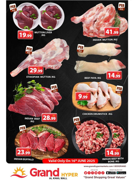Meat Monday - Grand Hyper Al Khail Mall from Grand Hypermarket until ...