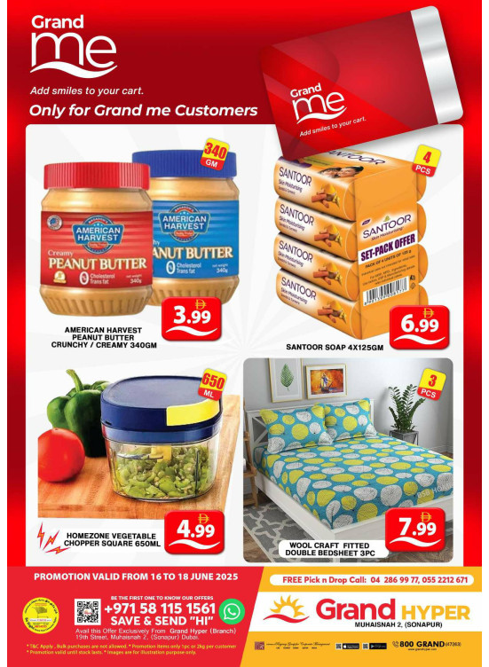 Grand Me Deals - Grand Hyper Muhaisnah from Grand Hypermarket until 18th June - Grand ...