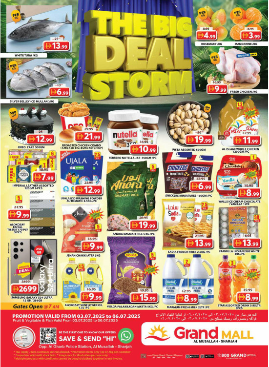 Weekend Deals - Grand Mall Sharjah from Grand Hypermarket until 6th ...