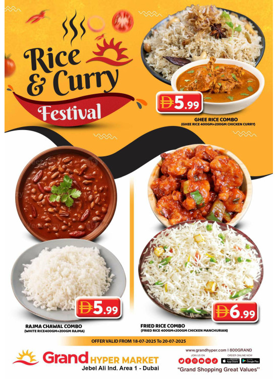 Rice & Carry Festival - Grand Hypermarket Jebel Ali from Grand ...