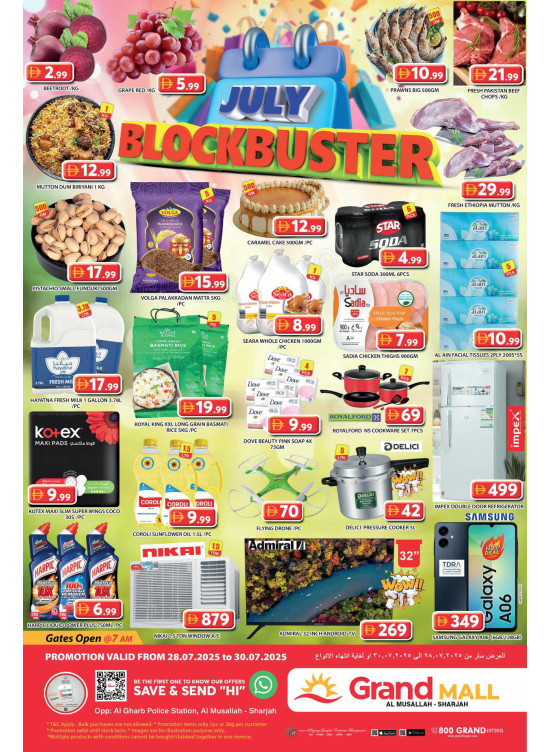 Midweek Deals Grand - Grand Mall Sharjah from Grand Hypermarket until ...