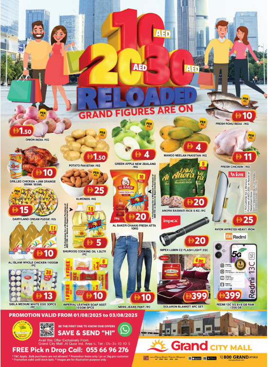 Weekend Deals - Grand City Mall from Grand Hypermarket until 3rd August ...