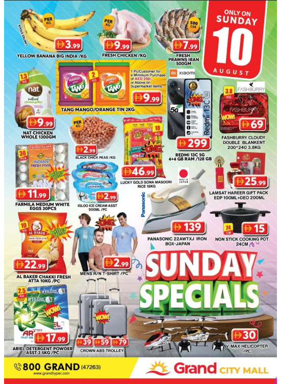 Sunday Specials - Grand City Mall from Grand Hypermarket until 10th ...
