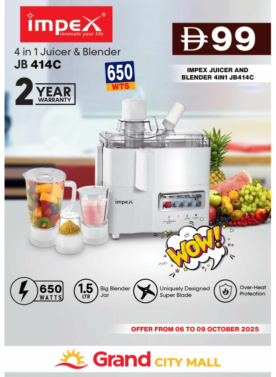 IMPEX Sale - Grand City Mall from Grand Hypermarket until 9th October ...