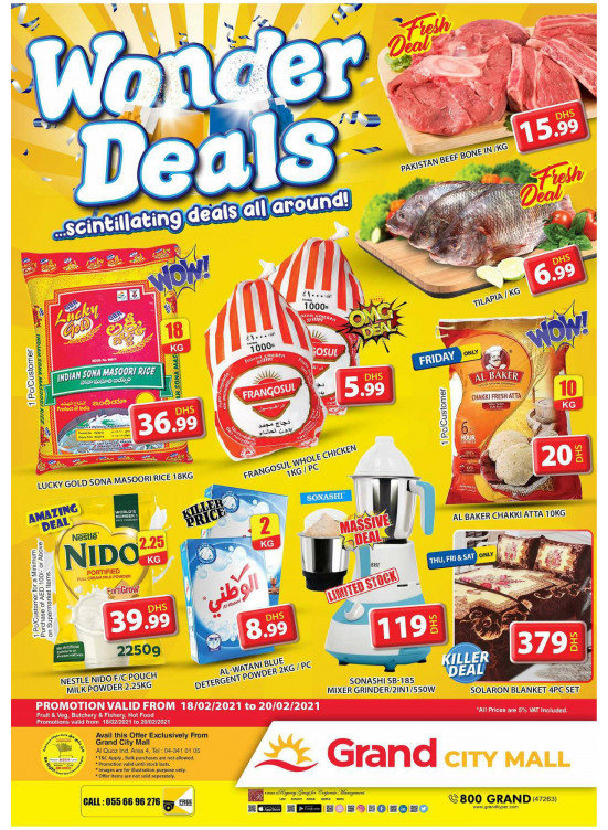 Wonder Deals - Grand City Mall from Grand Hypermarket until 20th ...