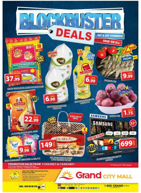 Blockbuster Deals - Grand City Mall from Grand Hypermarket until 13th ...