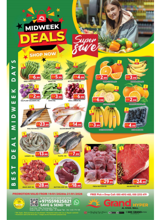 Midweek Deals - Grand Hyper Al Khail Mall from Grand Hypermarket until ...