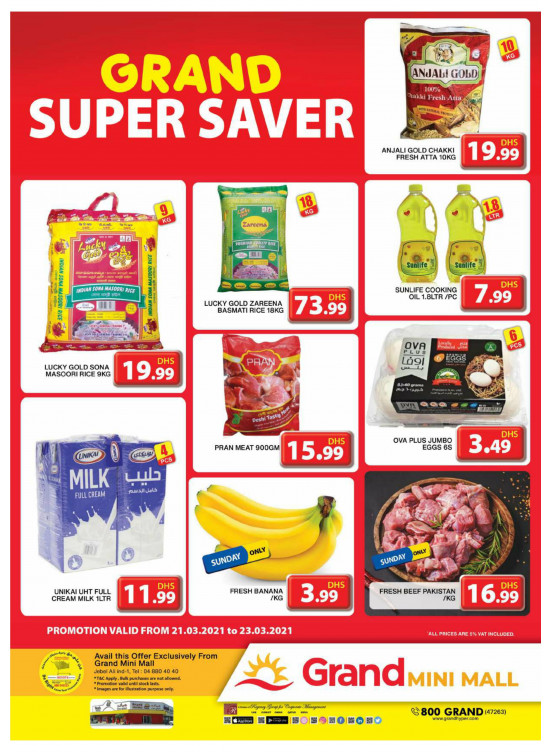 Grand Super Saver - Grand Mini Mall from Grand Hypermarket until 23rd ...