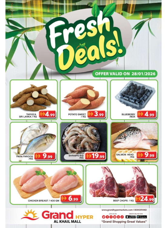 Fresh Deals - Grand Hyper Al khail Mall from Grand Hypermarket until ...