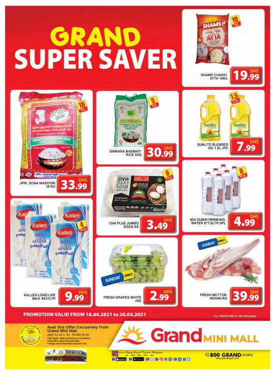 Grand Super Saver - Grand Mini Mall from Grand Hypermarket until 20th ...