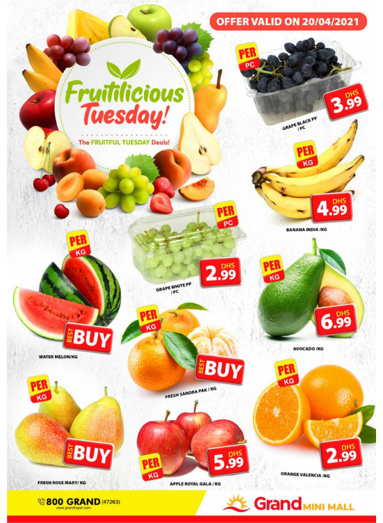 Fruitilicious Tuesday - Grand Mini Mall from Grand Hypermarket until ...