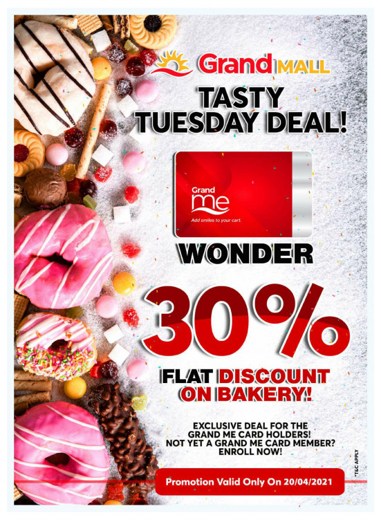 Tasty Tuesday Deal from Grand Hypermarket until 20th April - Grand ...