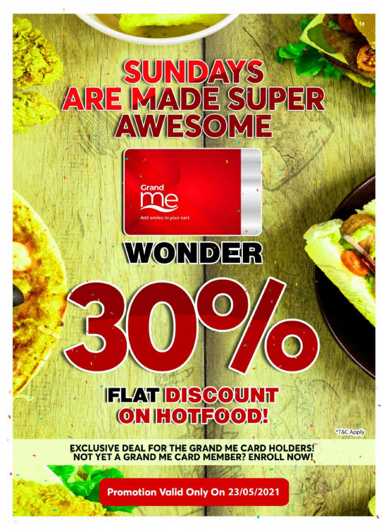Hot Food Deals from Grand Hypermarket until 23rd May - Grand ...