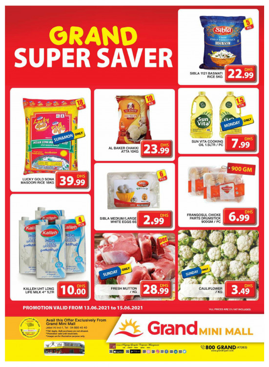 Grand Super Saver - Grand Mini Mall from Grand Hypermarket until 15th ...
