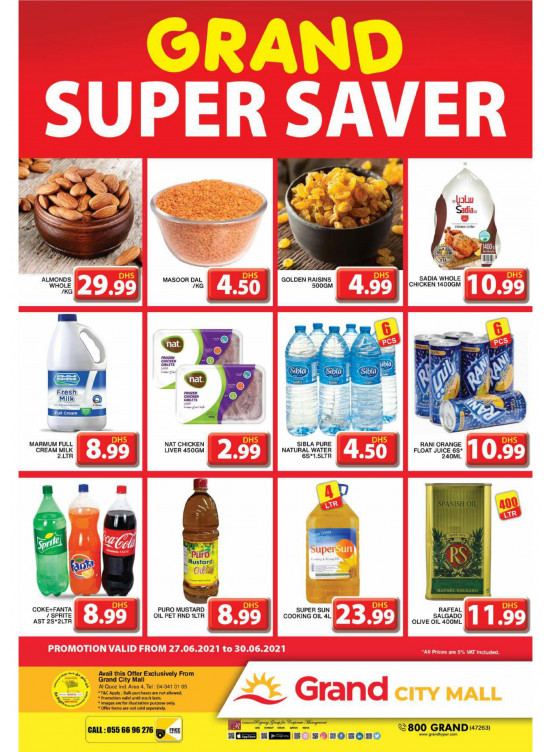 Grand Super Saver - Grand City Mall from Grand Hypermarket until 30th ...
