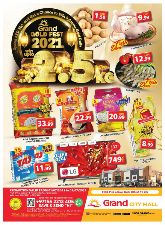 Gold Fest - Grand City Mall from Grand Hypermarket until 3rd July ...