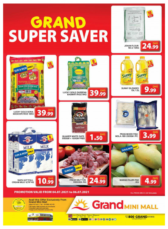 Grand Super Saver - Grand Mini Mall from Grand Hypermarket until 6th ...