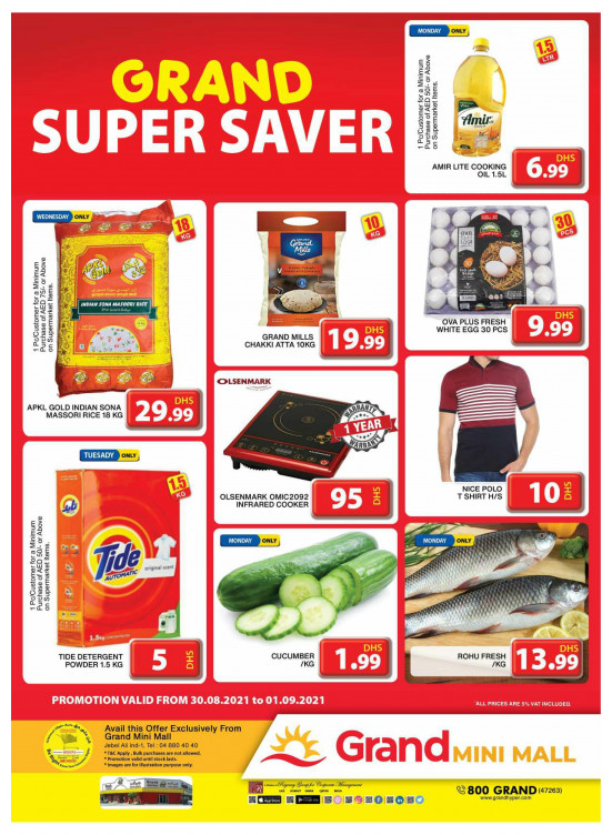 Grand Super Saver - Grand Mini Mall from Grand Hypermarket until 1st ...