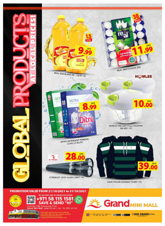 Grand Products - Grand Mini Mall from Grand Hypermarket until 31st ...