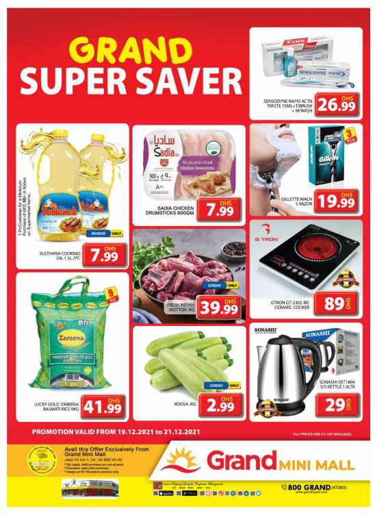 Grand Super Saver - Grand Mini Mall from Grand Hypermarket until 21st ...