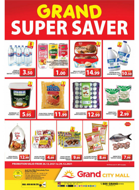 Grand Super Saver - Grand City Mall from Grand Hypermarket until 29th ...
