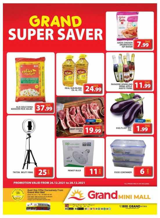 Grand Super Saver - Grand Mini Mall from Grand Hypermarket until 28th ...