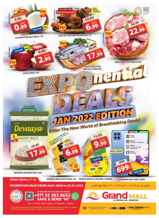 EXPO Deals - Grand Mall Sharjah from Grand Hypermarket until 22nd ...