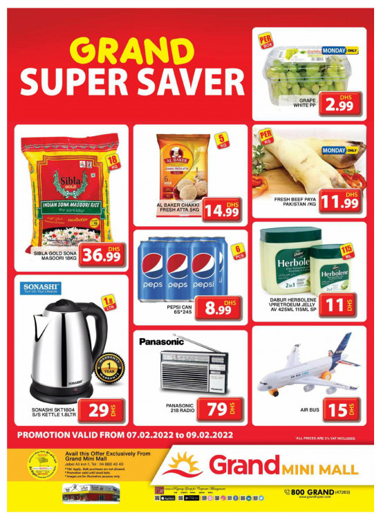 Grand Super Saver - Grand Mini Mall from Grand Hypermarket until 9th ...