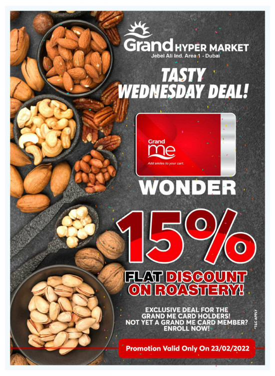 Tasty Wednesday Deal - Grand Hypermarket Jebel Ali from Grand ...