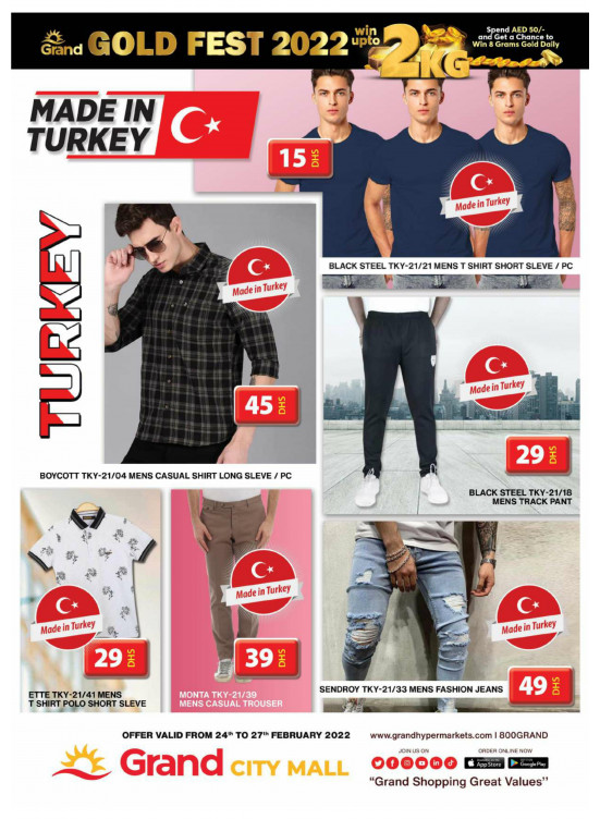 Gold Fest - Grand City Mall from Grand Hypermarket until 27th February ...