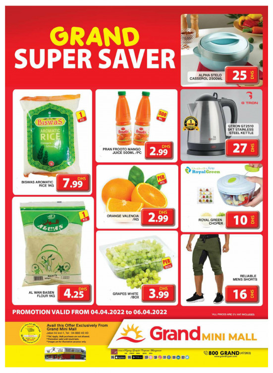 Grand Super Saver - Grand Mini Mall from Grand Hypermarket until 6th ...