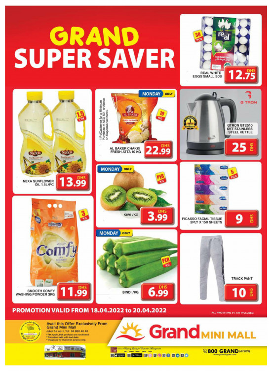 Grand Super Saver - Grand Mini Mall from Grand Hypermarket until 20th ...