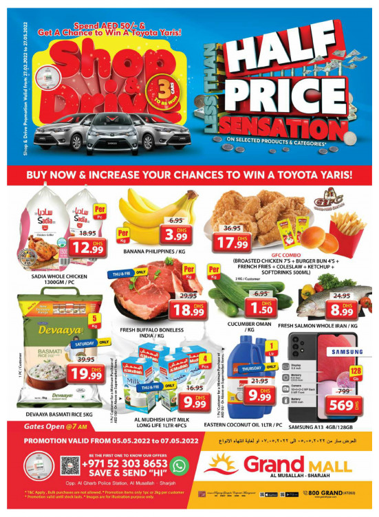 Less Than Half Price - Grand Mall Sharjah from Grand Hypermarket until ...