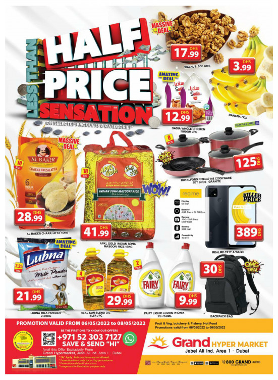 Less Than Half Price - Grand Hypermarket Jebel Ali from Grand ...