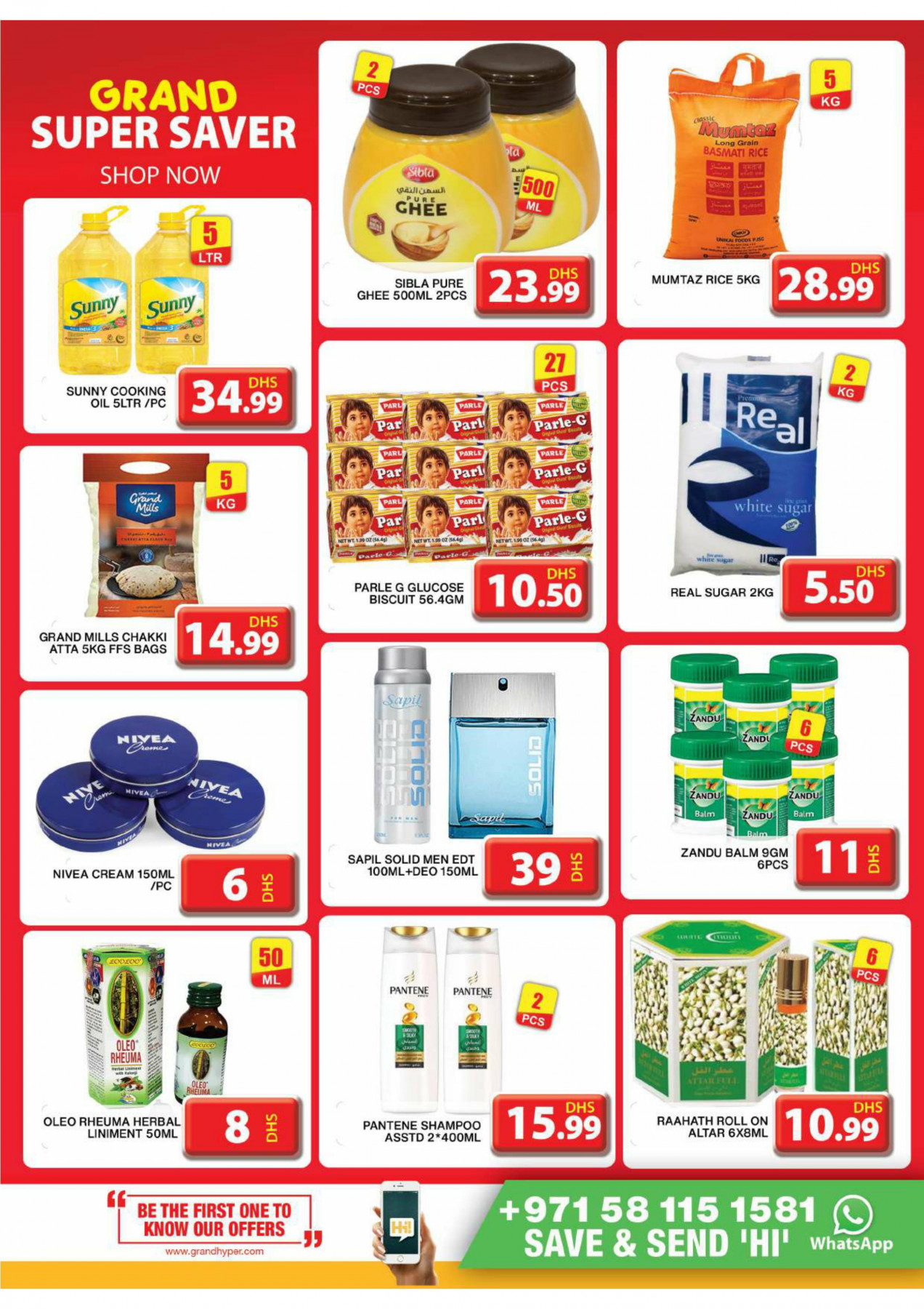Grand Super Saver - Grand Mini Mall from Grand Hypermarket until 11th ...