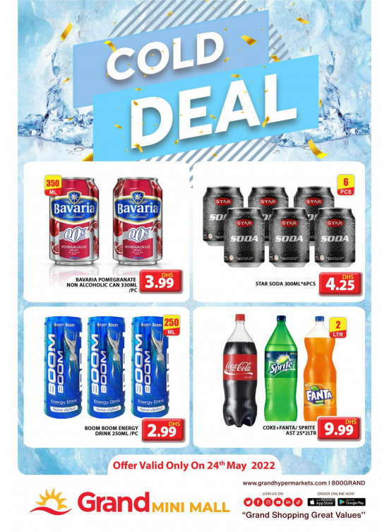 Cold Deals - Grand Mini Mall from Grand Hypermarket until 24th May ...