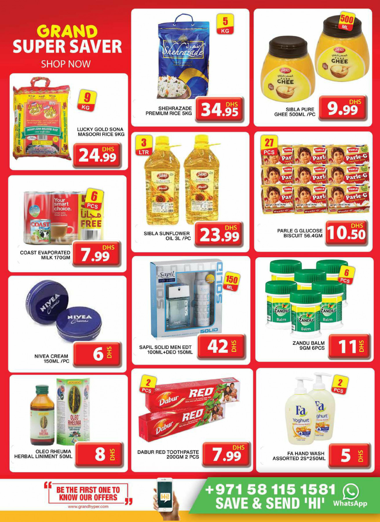 Grand Super Saver - Grand Mini Mall from Grand Hypermarket until 1st ...